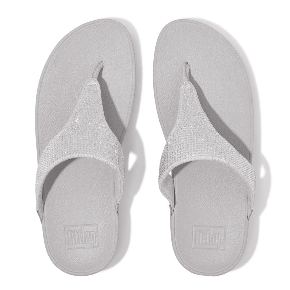 LULU CRYSTAL EMBELLISHED TOE-POST SANDALS – mirabell hk